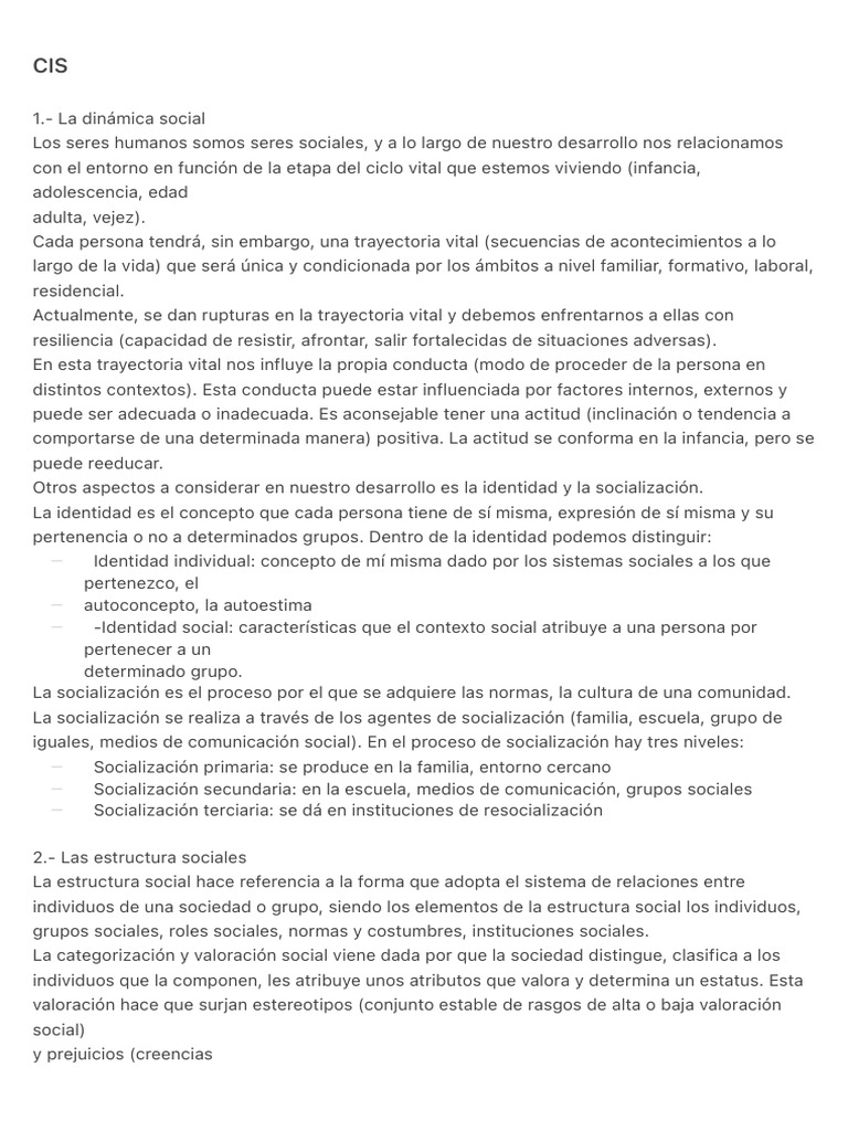 Cis | PDF | Socialización | Estudios de género