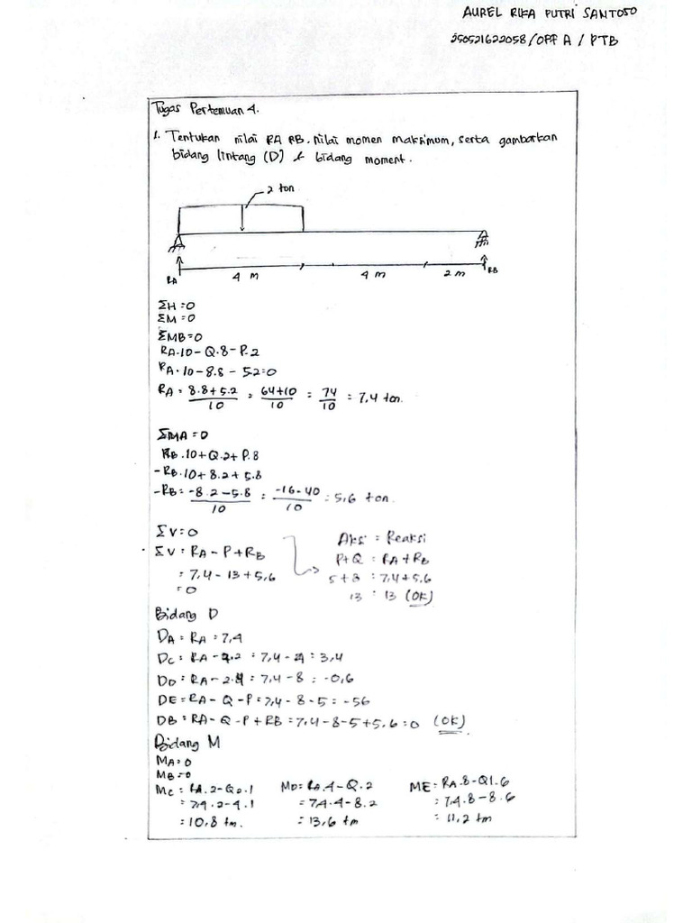 Aurel Rika Putri Santoso T4 | PDF