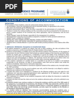 UFS Residence Application Guide 2026 | PDF