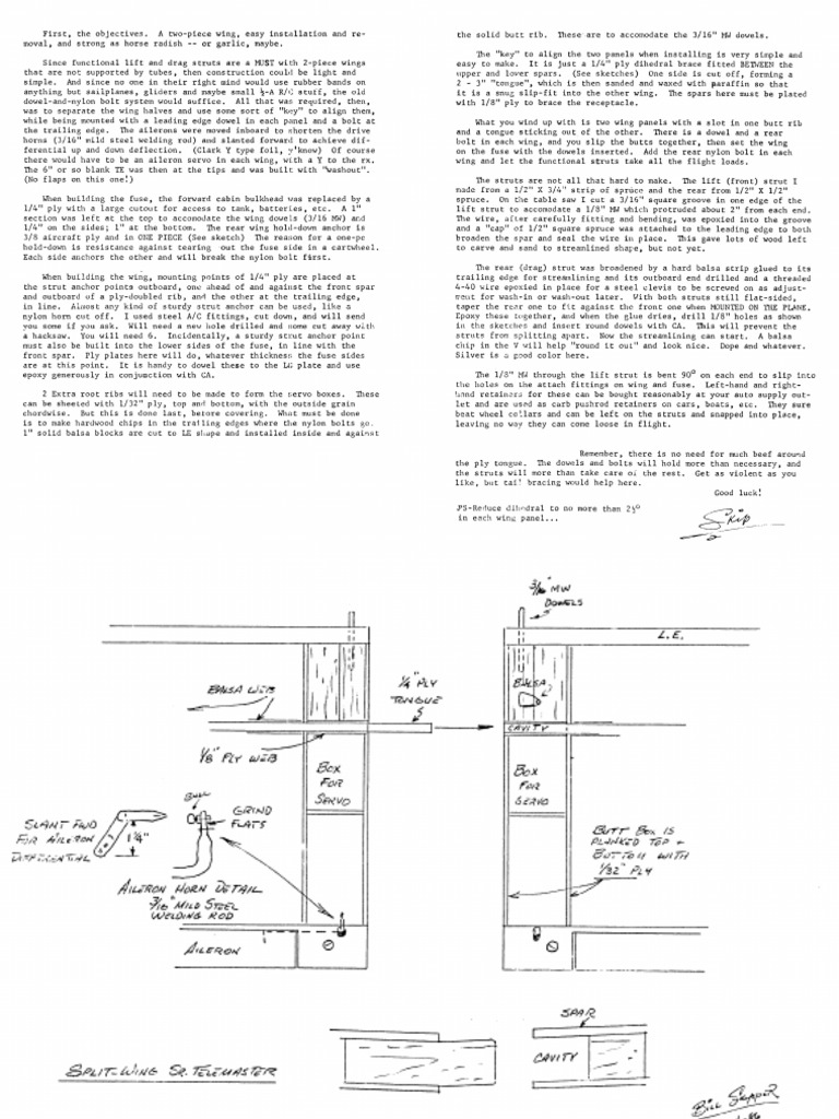 Split Wing Oz9535 | PDF