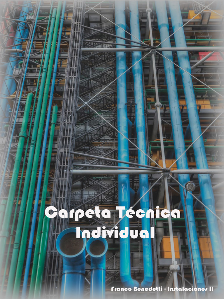 Franco Benedetti - Carpeta Técnica Individual II | PDF