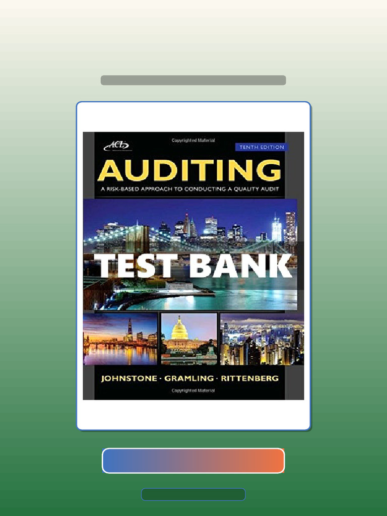 Ultimate Bundle Auditing A Risk BasedApproach To Conducting A Quality ...