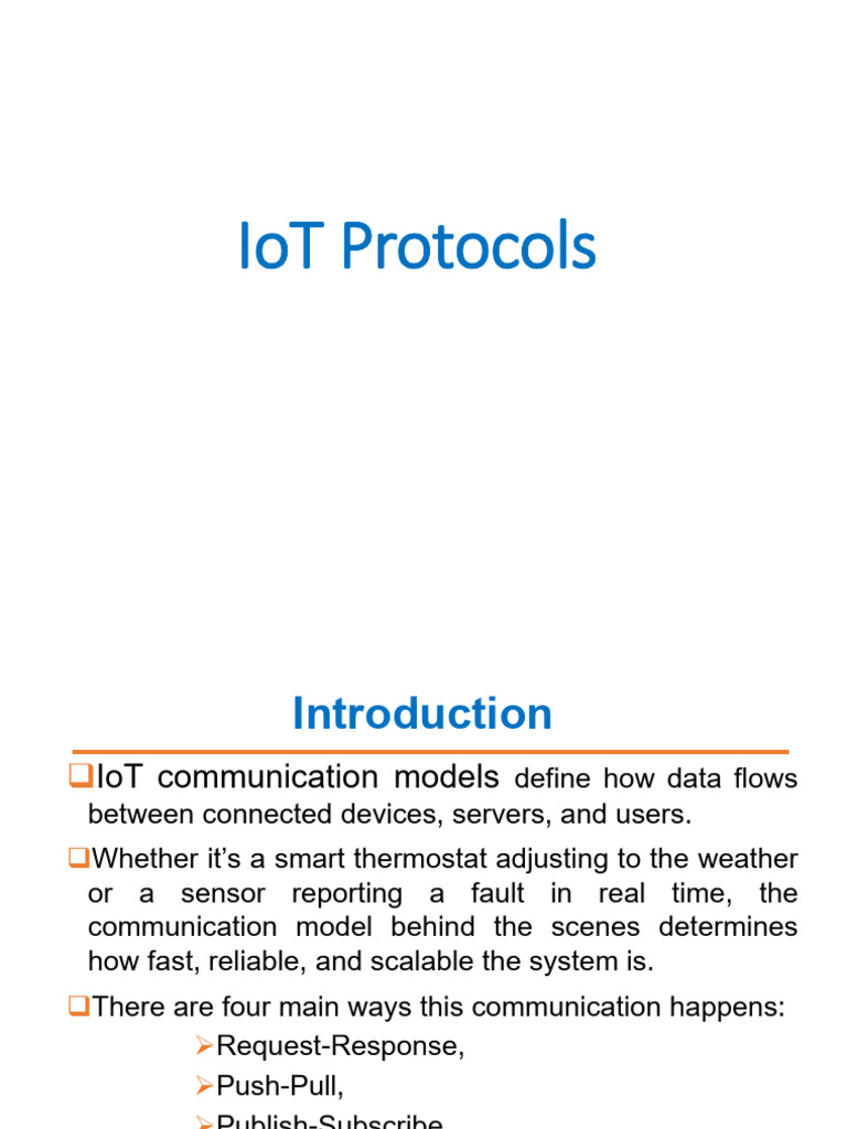 56 - Communication Models and Application Layer Protocols | PDF ...