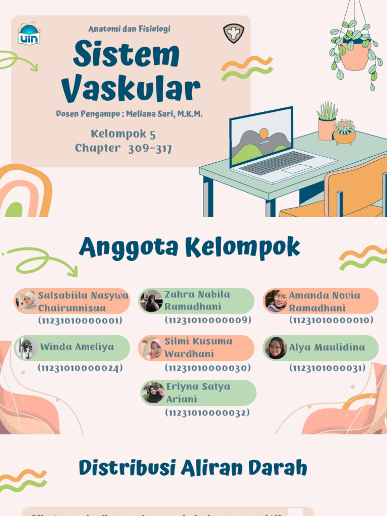 1A - Kelompok 5 - Tugas Sistem Vaskular | PDF