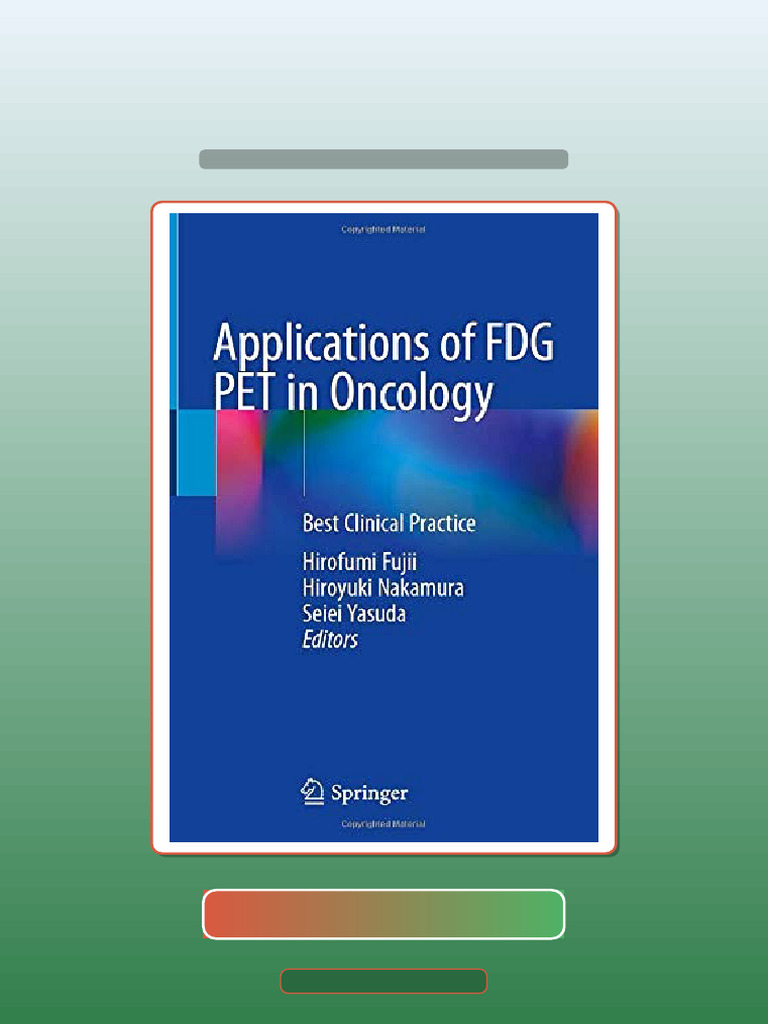 Answers For Applications of FDG PET in Oncology Best Clinical Practice ...
