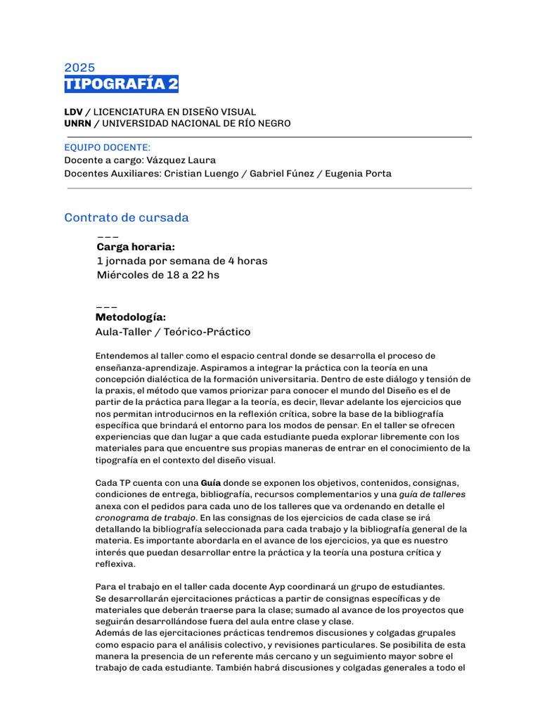 Contrato Tipografía 2 | PDF