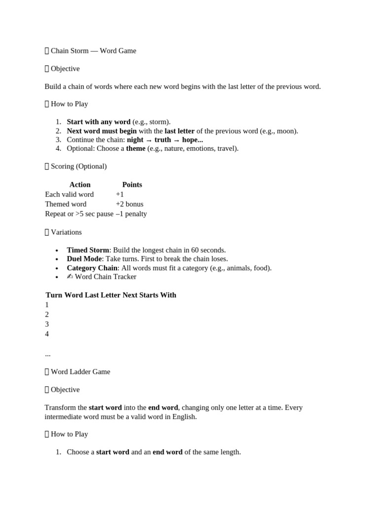 DAY 4. Word Skill Games | PDF | Linguistics