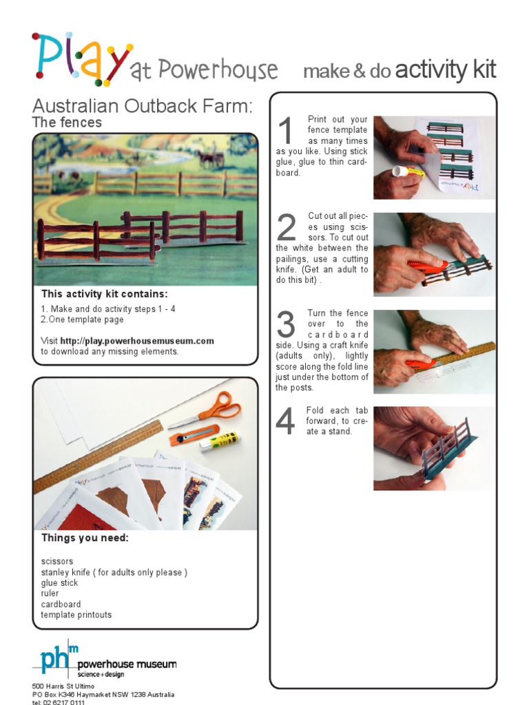 Make An Outback Farm - Fences | PDF