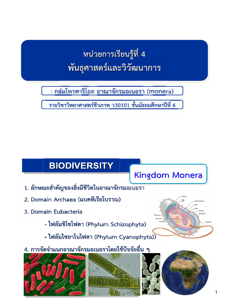 2. Kingdom Monera_2-68 | PDF