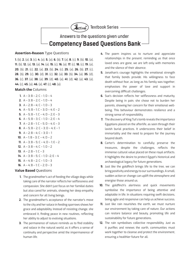 Active English 11 CBQs Combined Answer Key 2 | PDF | Sustainability | Love