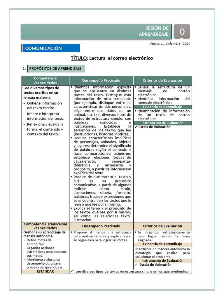 Aprendizaje sobre Correos Electrónicos | PDF | Aprendizaje | Ciencia ...