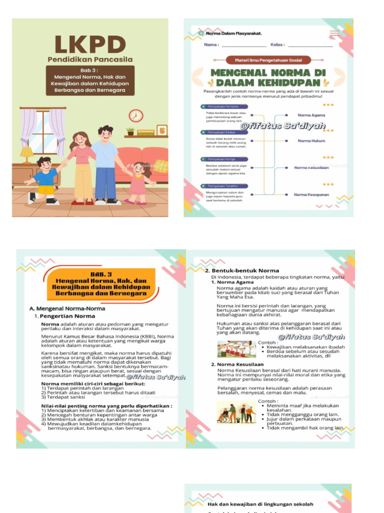 LKPD PKN BAB 3 | PDF