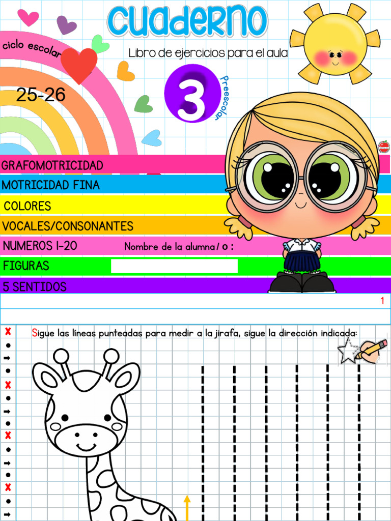 Cuadernillo 25-26 3ro. B | PDF