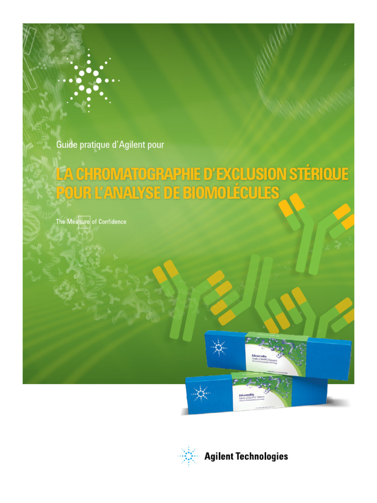 Guide pratique sur la SEC des biomolécules | PDF | Chromatographie ...