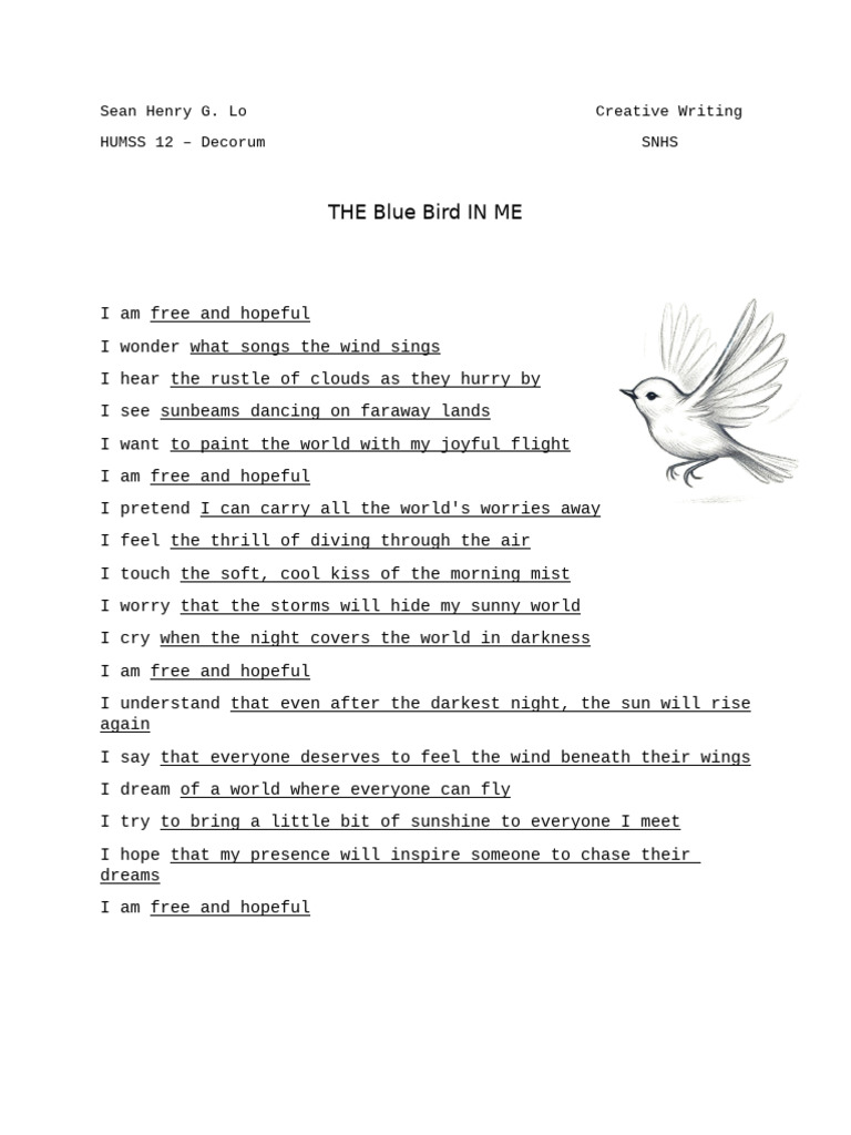 Scaffolded Poem | PDF