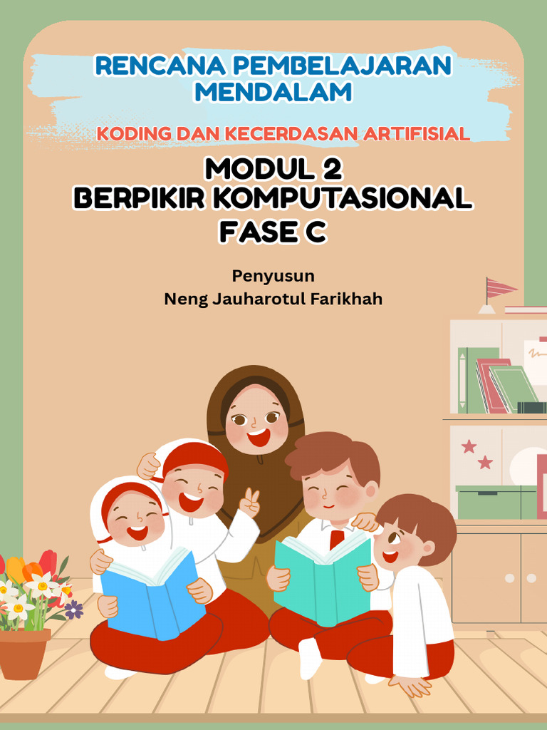 Rencana Pembelajaran Berpikir Komputasional | PDF