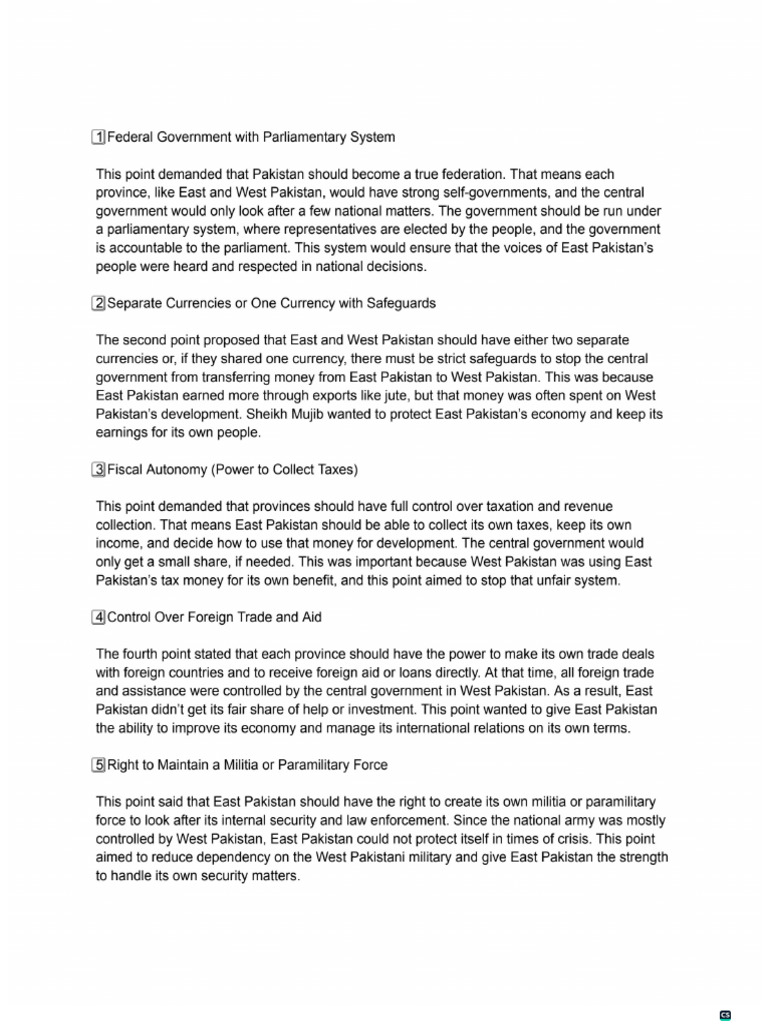 Six Point Formula | PDF