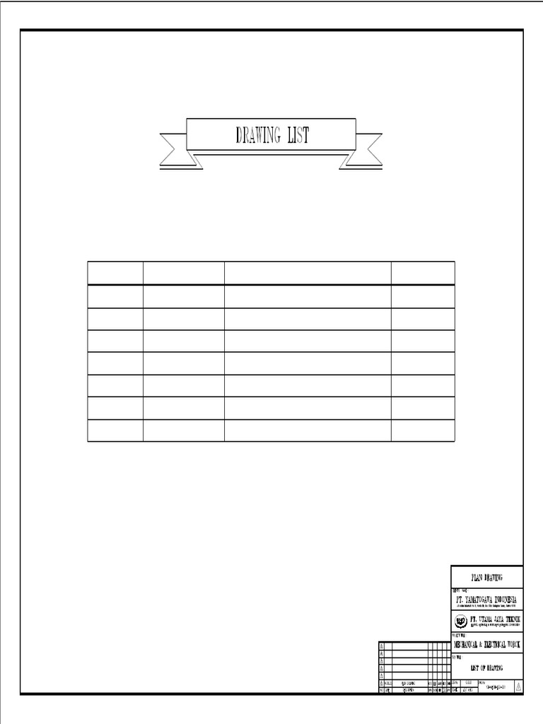 New Engine Mechanical Drawings List | PDF