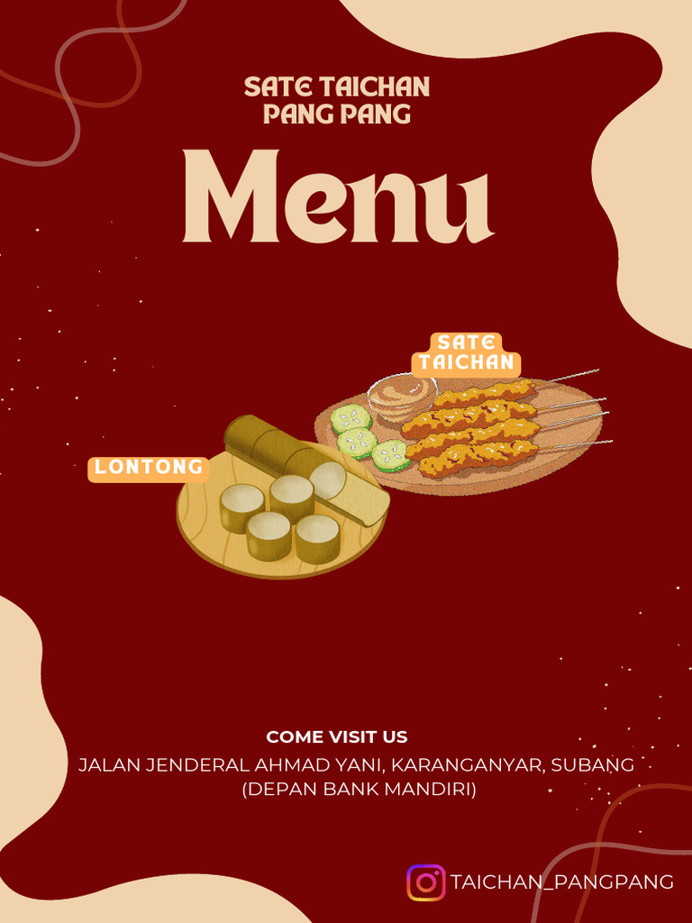 Sate Taichan Pang Pang | PDF