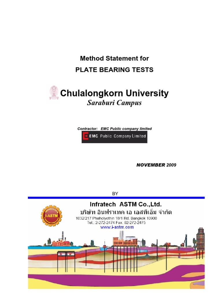 Plate Bearing Test Data Analysis | PDF | Nature