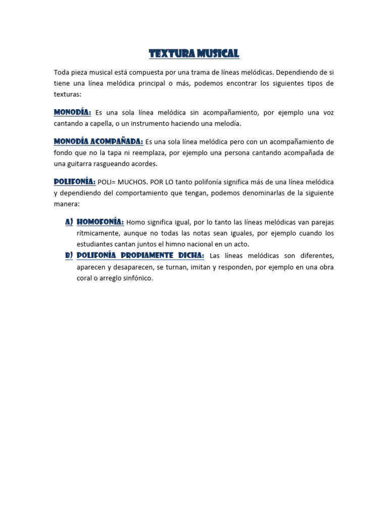 Textura Musical 092446 | PDF