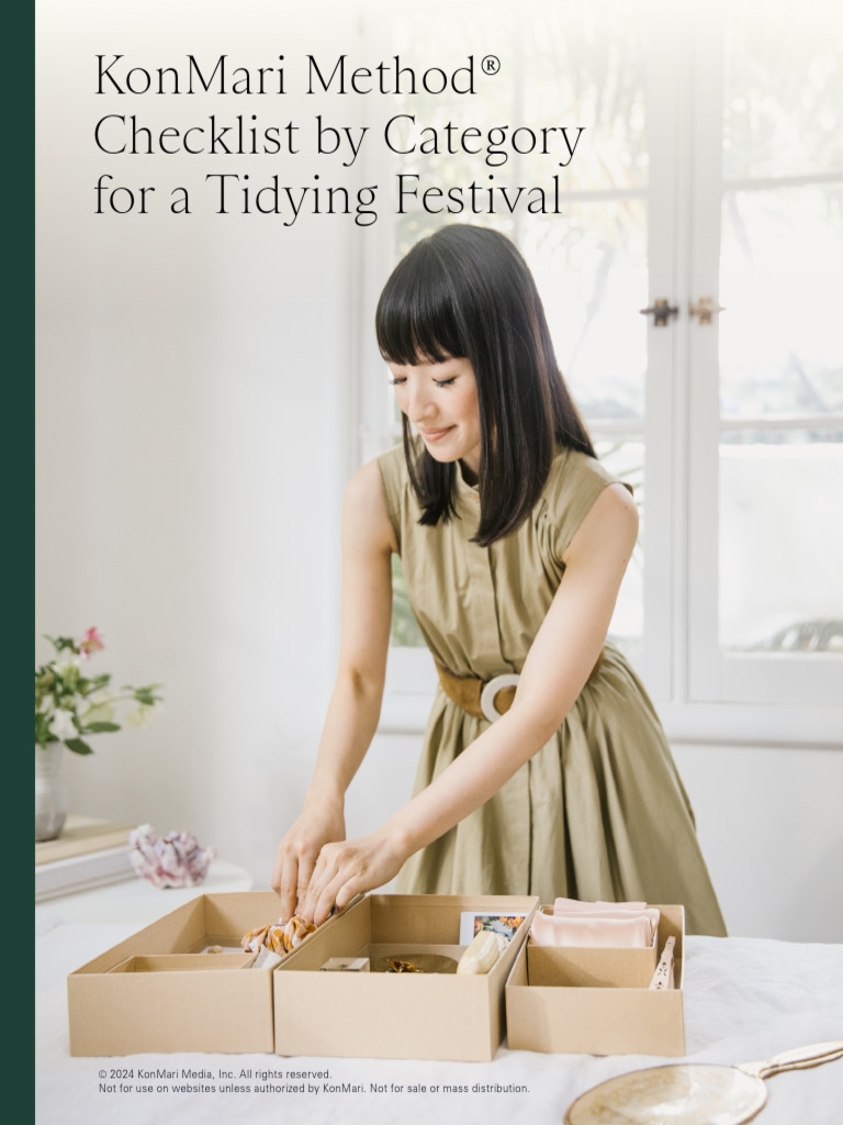 KonMari-Club-Checklist-Download_250114_000142 | PDF | Tableware | Cooking