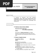 Hafsa Sheikh CV Updated | PDF