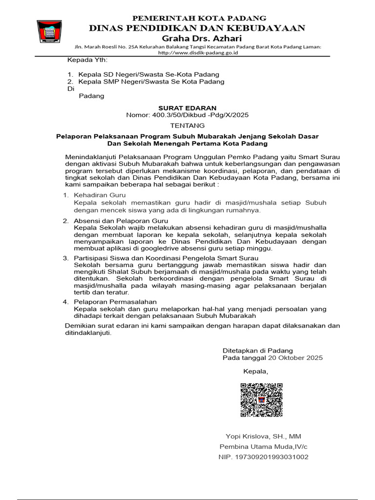 20251020165925SE Tindak Lanjut Smart Surau | PDF