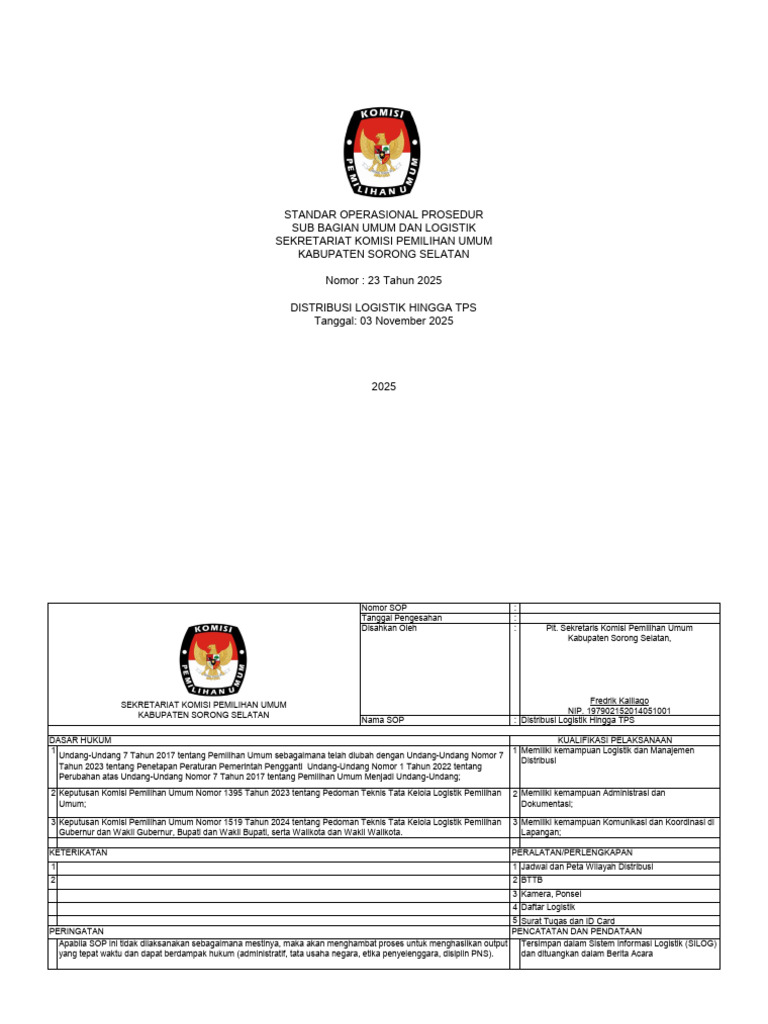 SOP 5 Fix_edit | PDF