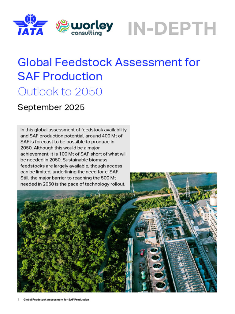 Global SAF Production Assessment 2050 | PDF | Biofuel | Bioenergy