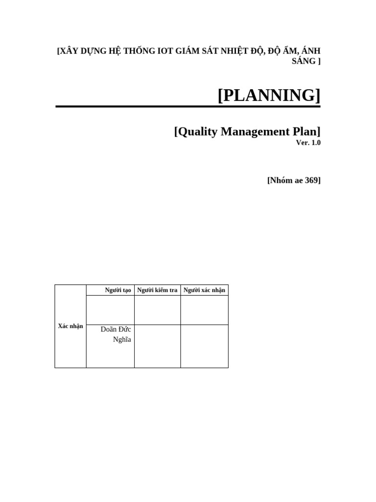 Management Plan | PDF
