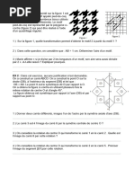 Exercices Type Brevet Transformations | PDF | Zone | Rectangle