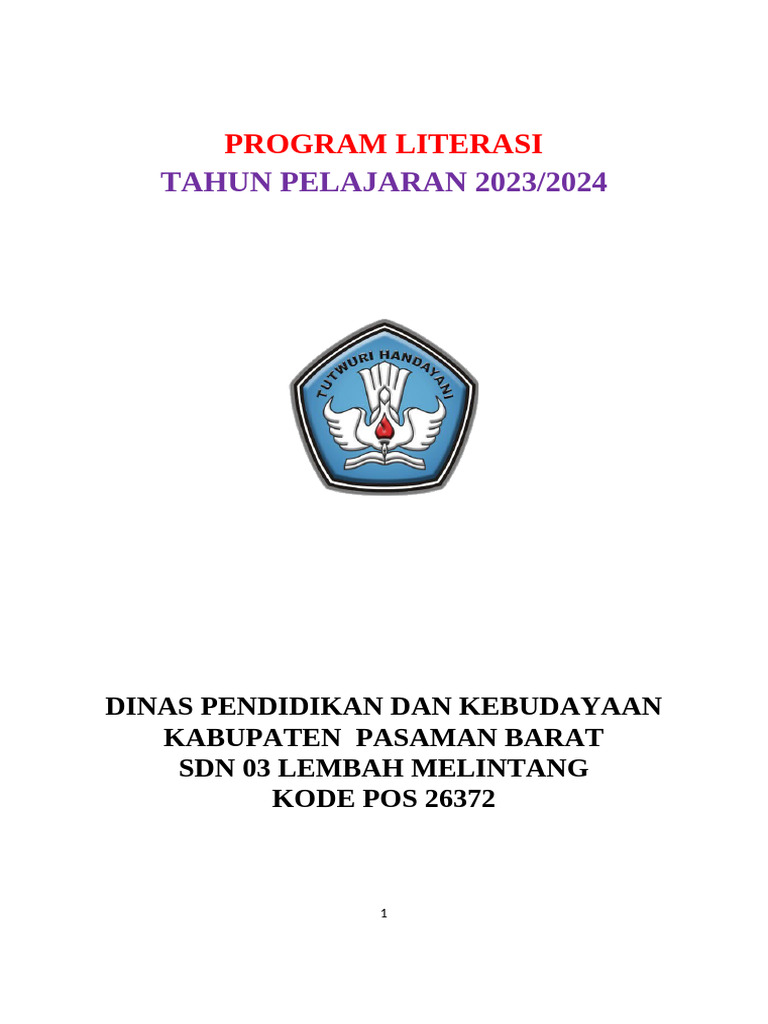 Program Literasi | PDF