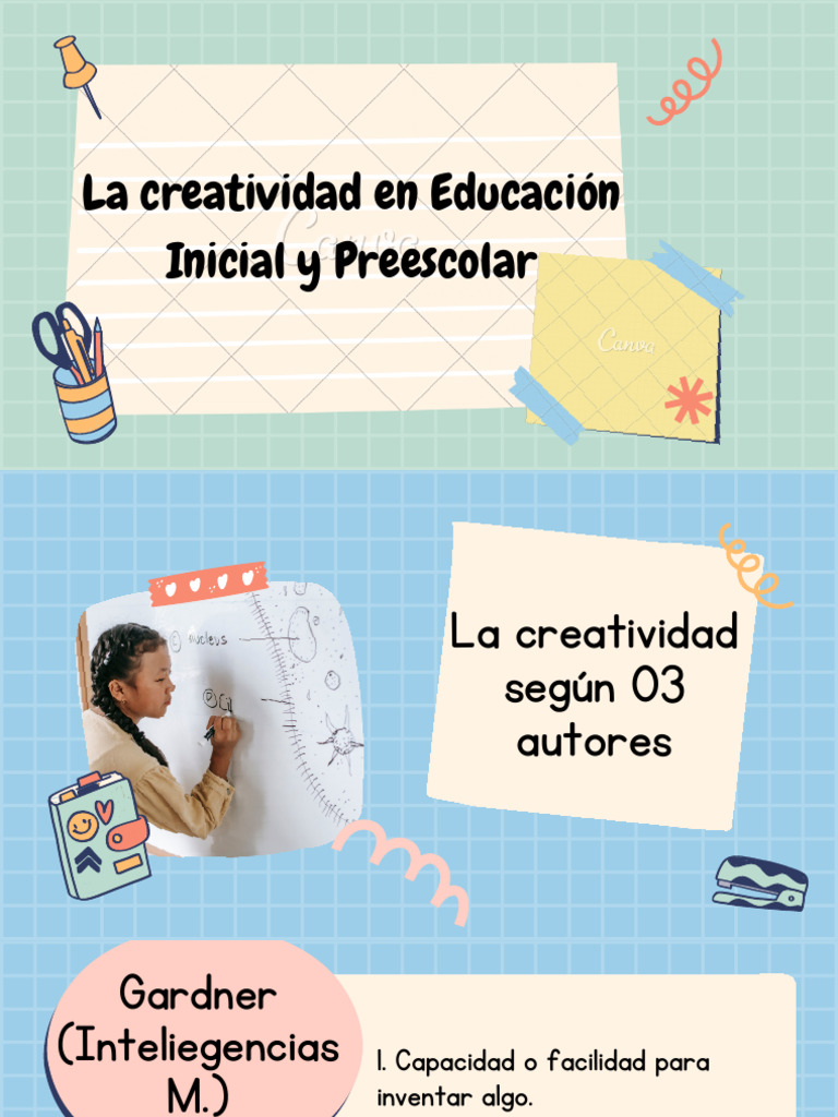 La Creatividad en El Nivel Inicial y Preescolar | PDF | Creatividad ...