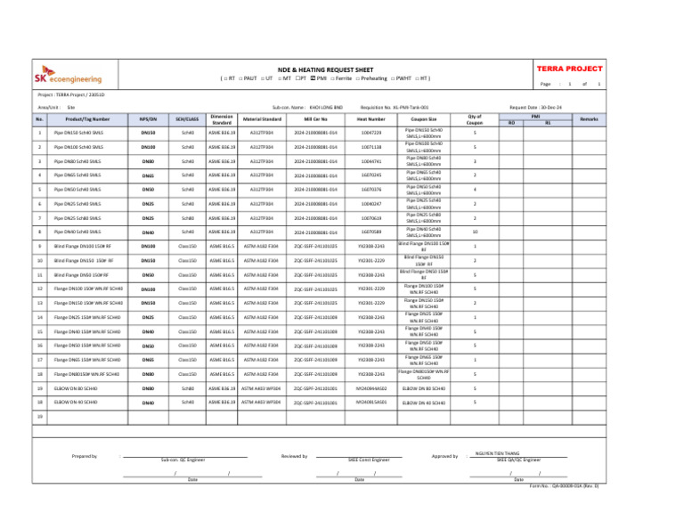 KL Pmi Tank 001 | PDF | Pipe (Fluid Conveyance) | Plumbing