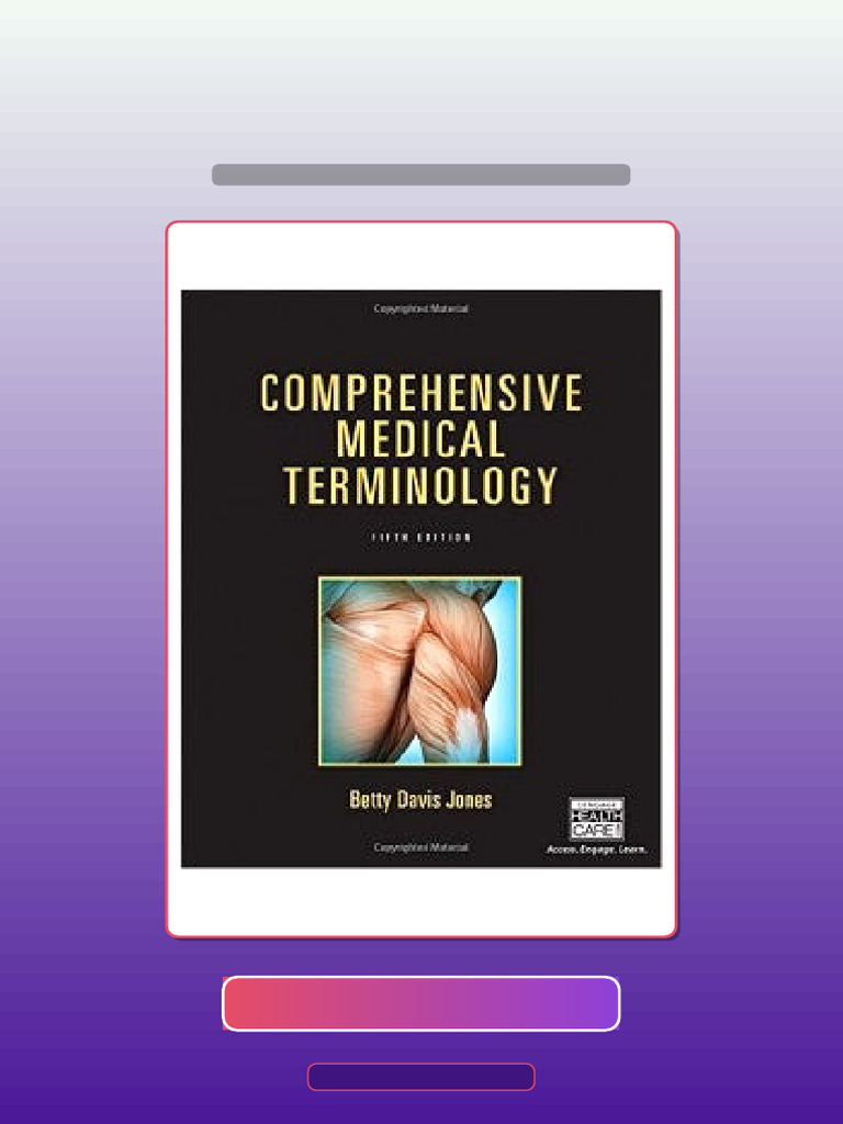 Ultimate Bundle Comprehensive Medical Terminology 5th Edition Ebook and ...