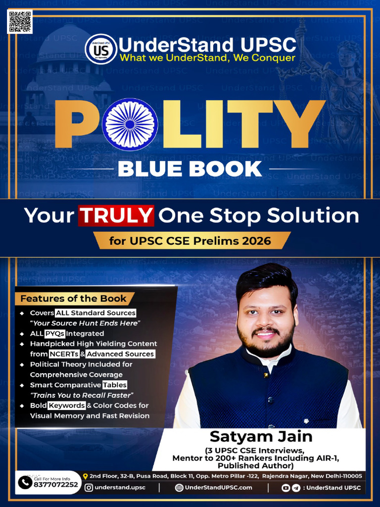 Polity BLUE BOOK (English) | PDF | Political Law | Government