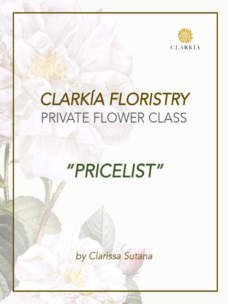 Catalog PDF Flower Class Private | PDF