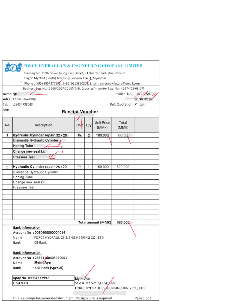 Hydraulic Invoice White Bg Pdf