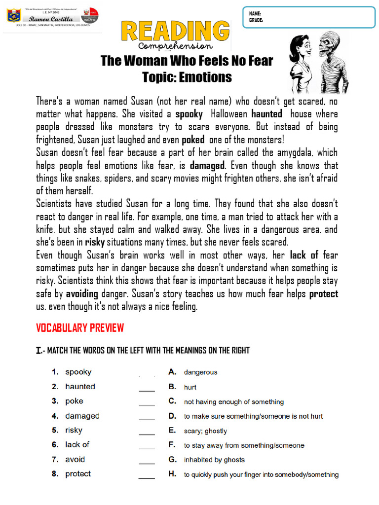 Reading Emotions | PDF