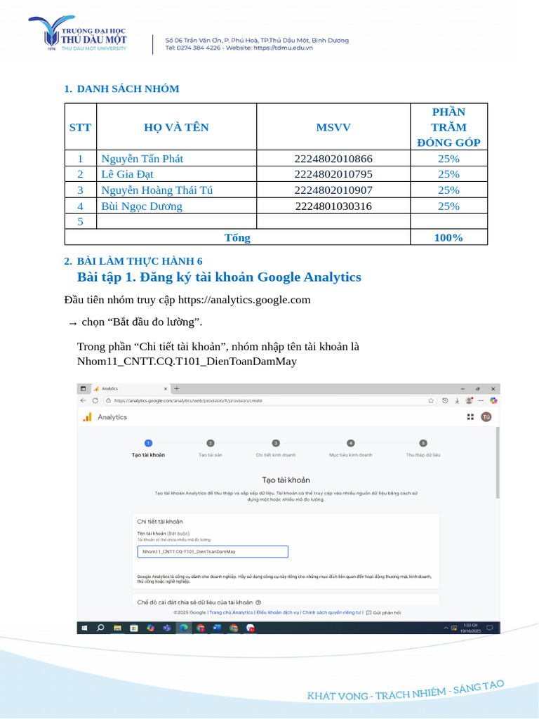 Lab6 CNTT - CQ.T102 Nhom11 | PDF