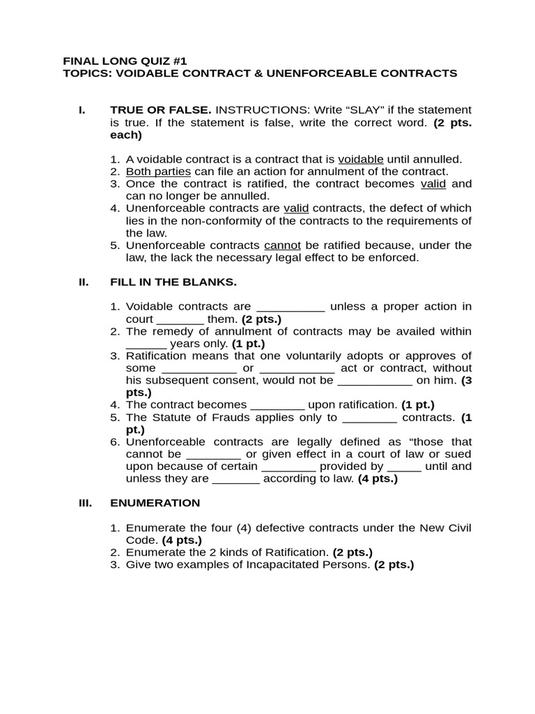 Long Quiz - Final 2 Topics | PDF