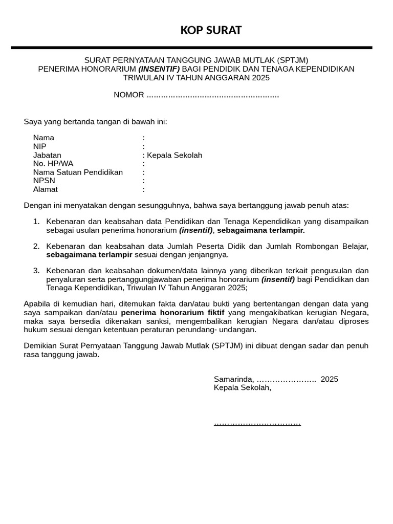 1. Sptjm Tw 4 Thn 2025 | PDF