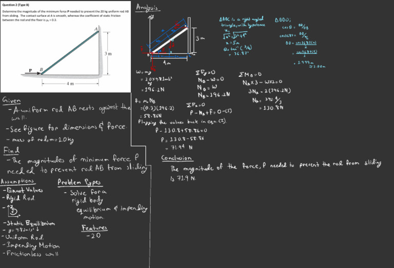 GE 123 Assignment 9 | PDF | Force | Mechanical Engineering
