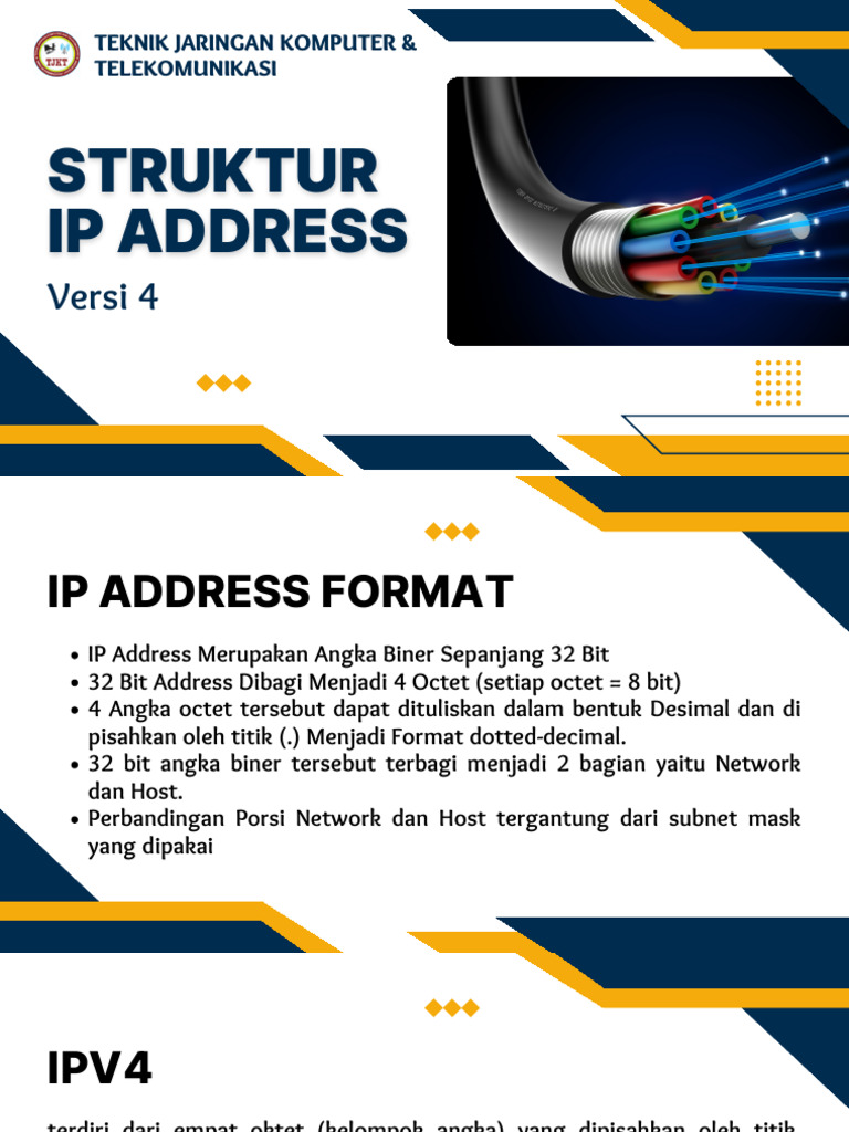 Struktur dan Format IP Address IPv4 | PDF