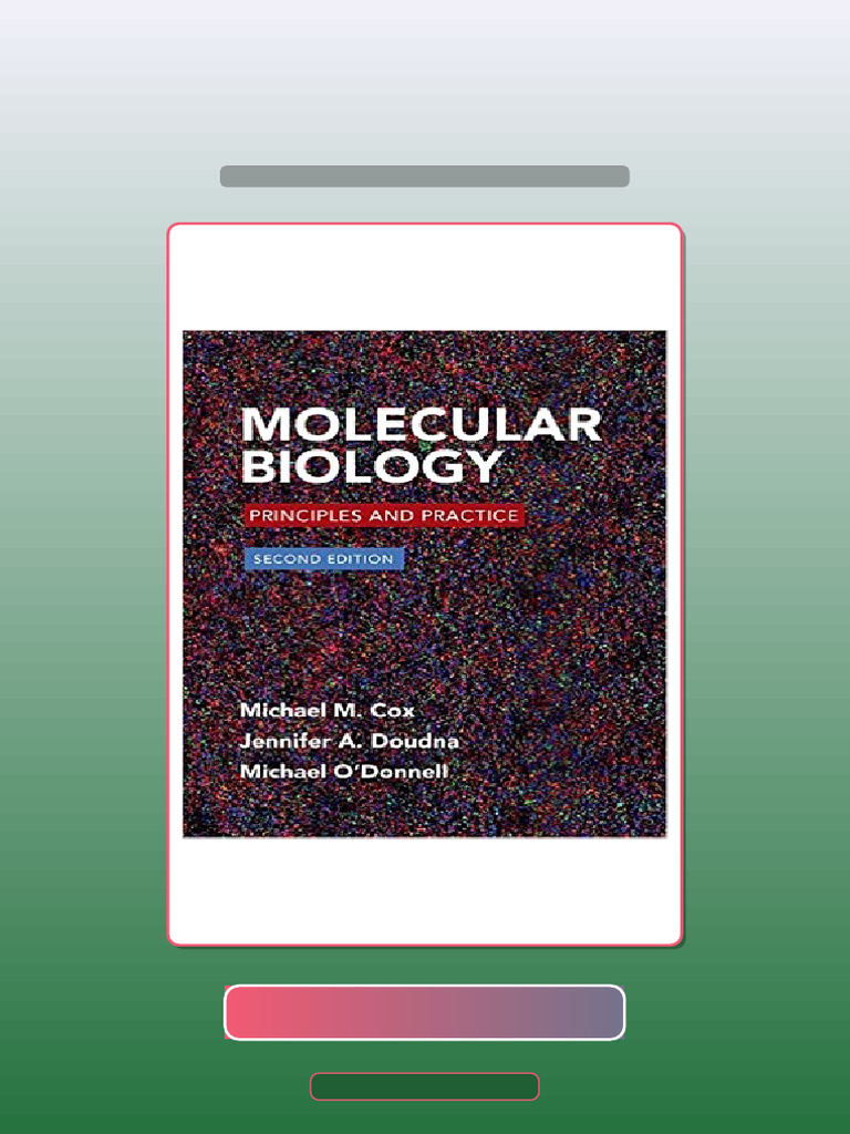 Answers For Molecular Biology Principles and Practice 2nd Edition Cox ...