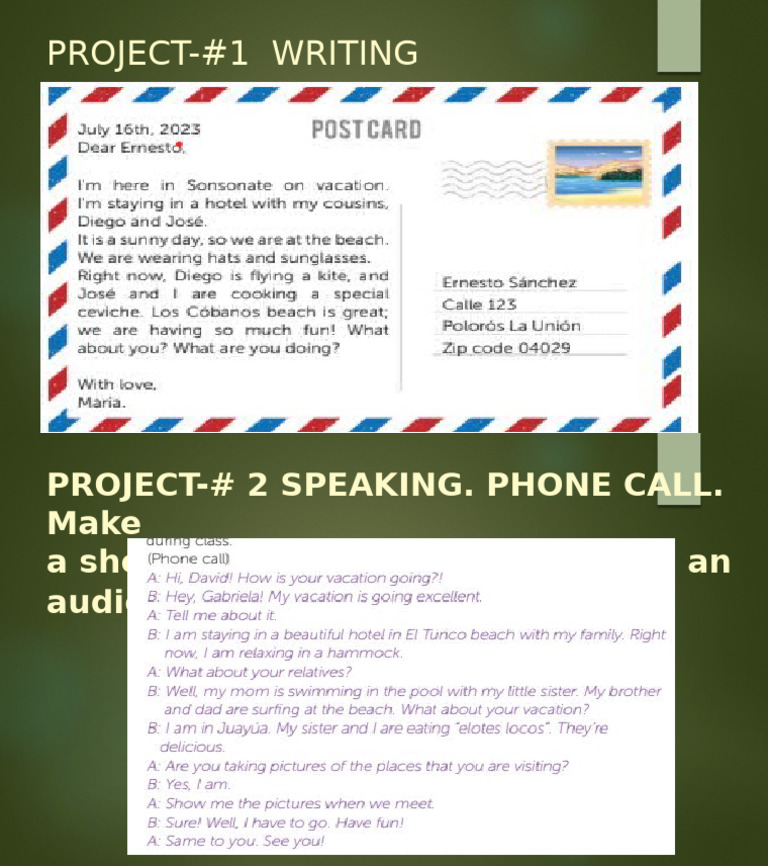 Projects Presentation | PDF