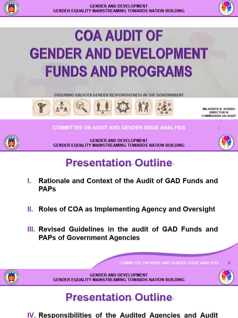 COA Audit of Gender Development Funds | PDF | Gender And Development ...