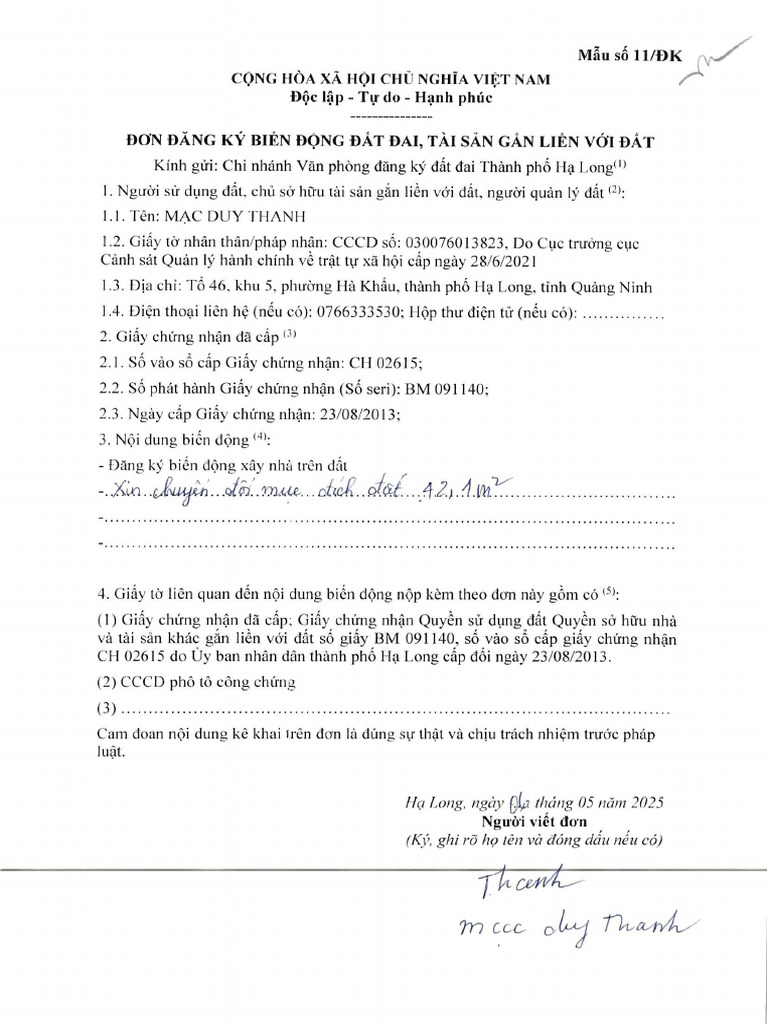 Mac Duy Thanh_0001 | PDF