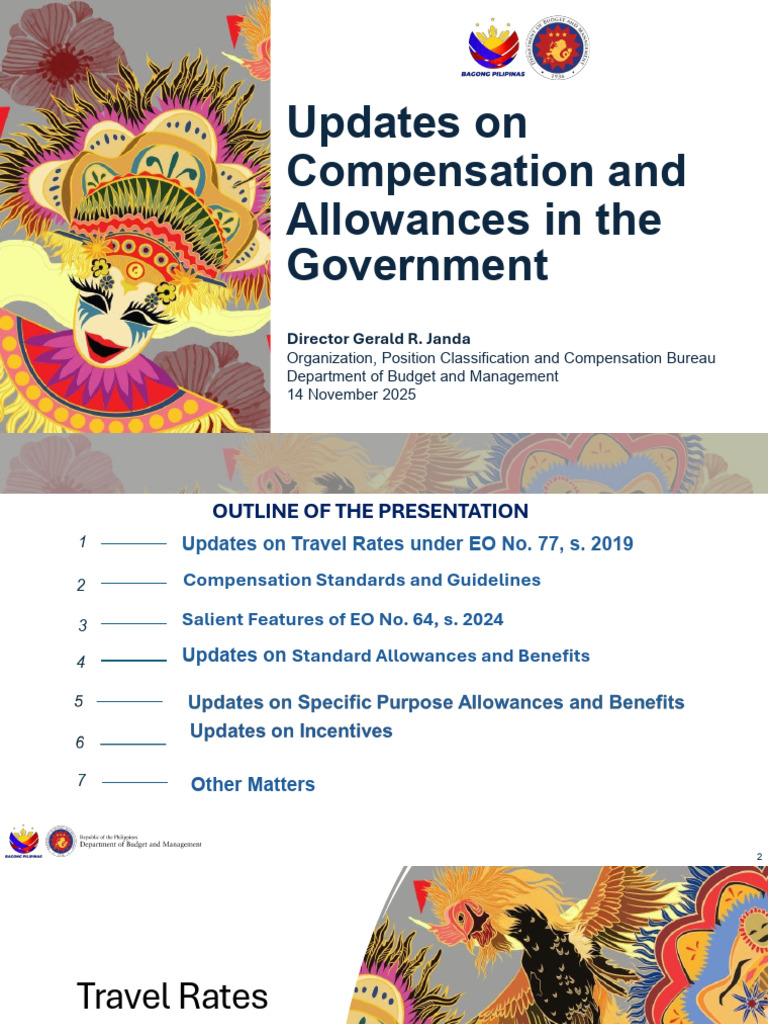 Government Compensation Updates 2025 | PDF | Cost Of Living | Incentive